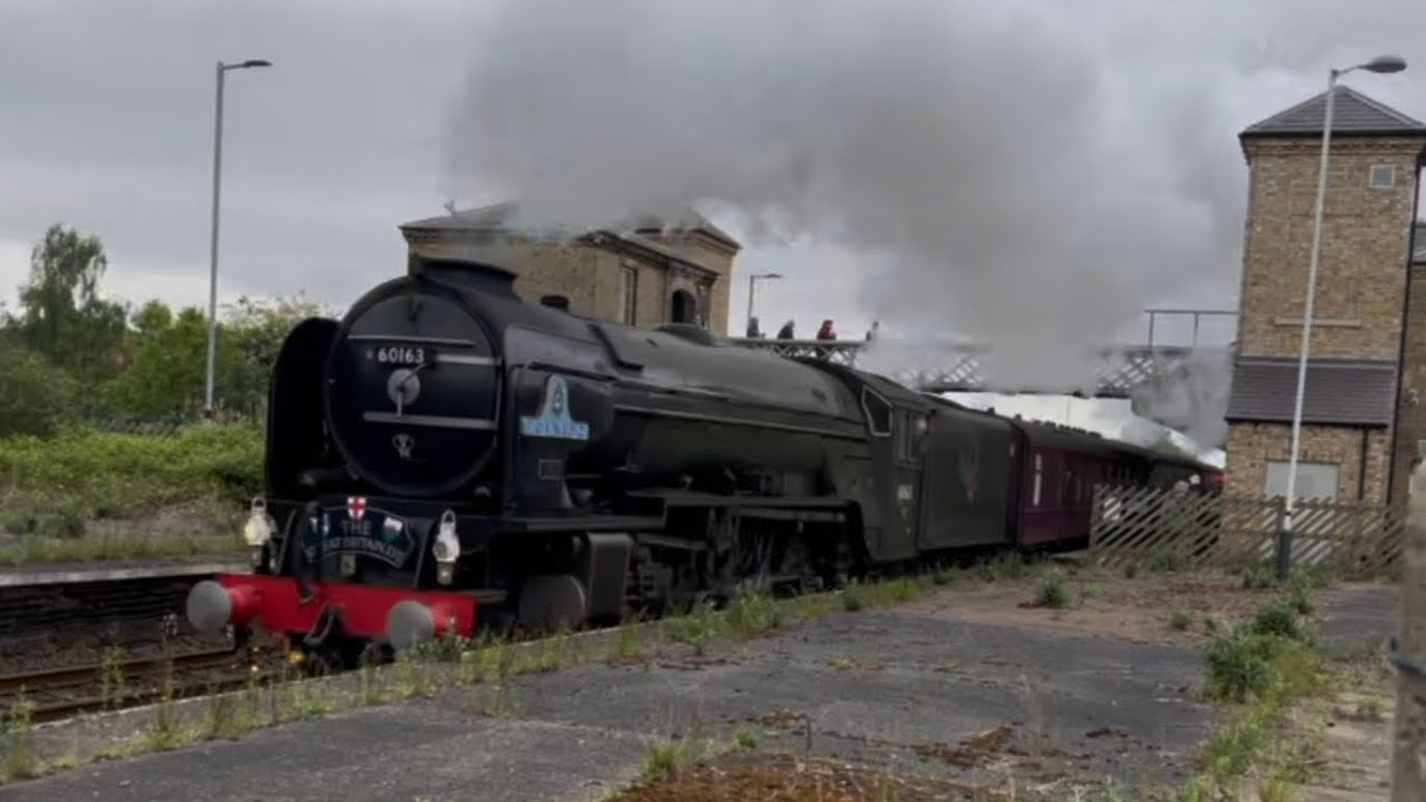 Tornado steam train - JL - YouTube