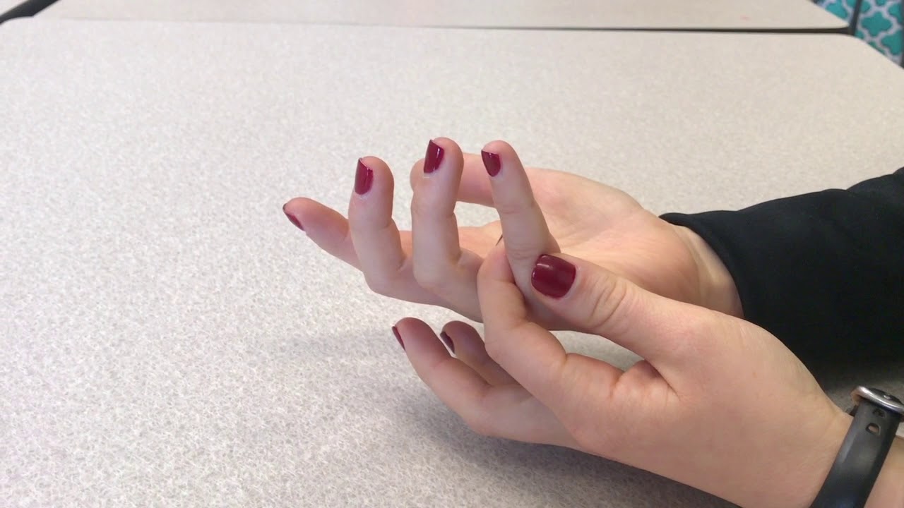 Isolated PIP Joint Extension - YouTube