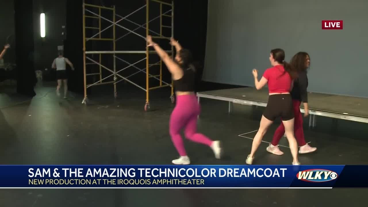 some of the dancers from Joseph and the Amazing Technicolor Dream Coat ...