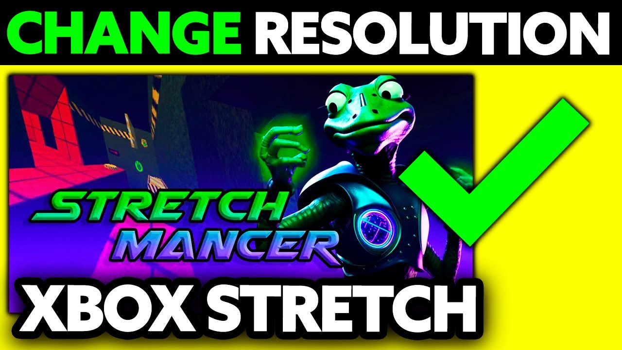 How To Change Stretch Resolution on XBOX (2025) - Step by Step - YouTube