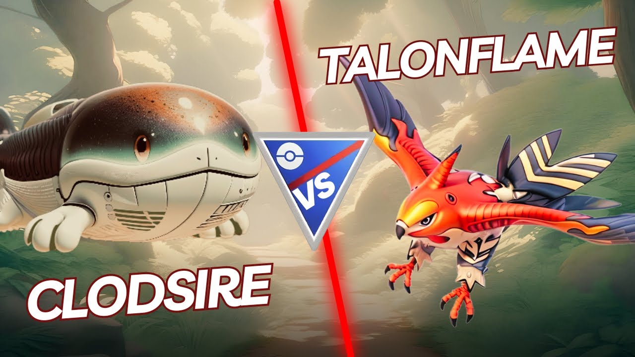 Pokemon GO Great League Battle: Team Clodsire vs Talonflame Squad - YouTube