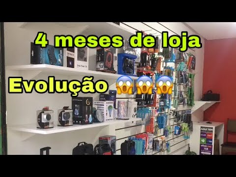 como minha loja está depois de 4 meses,mais novidade ... - YouTube