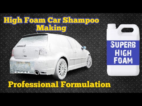 high foaming car wash formulations | high foam car shampoo making ...