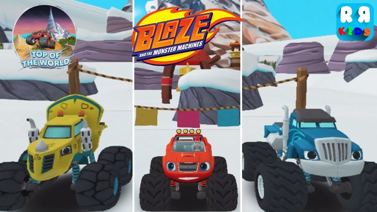 Blaze and the Monster Machines - Top Of The World Track 11 - 15 | Race ...