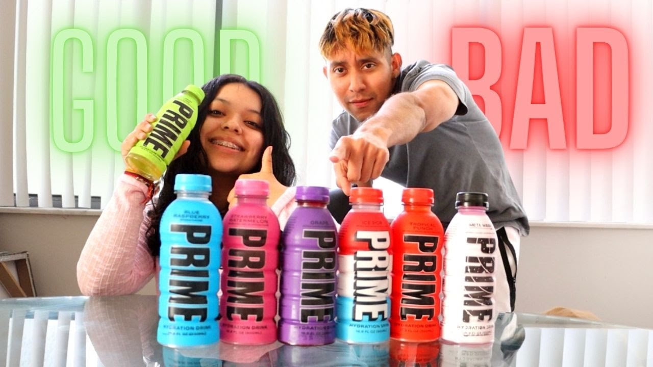 RATING every FLAVOR of PRIME from KSI & LOGAN PAUL - YouTube