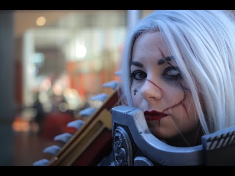 Get dressed with me! SISTER OF BATTLE COSPLAY EDITION!