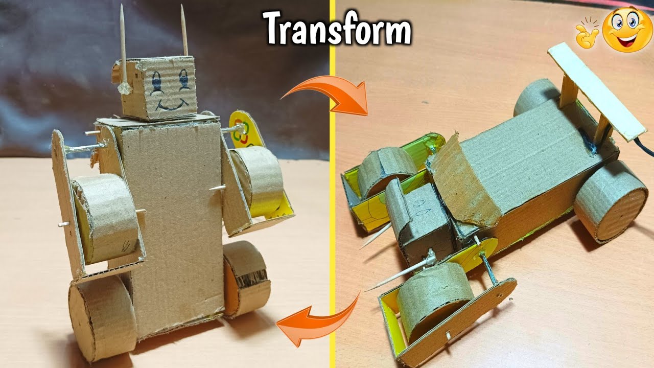 How To Make Transformer Car Robot From Cardboard viral YouTube how-to-make-transformer-car-robot-from-cardboard-viral-youtube