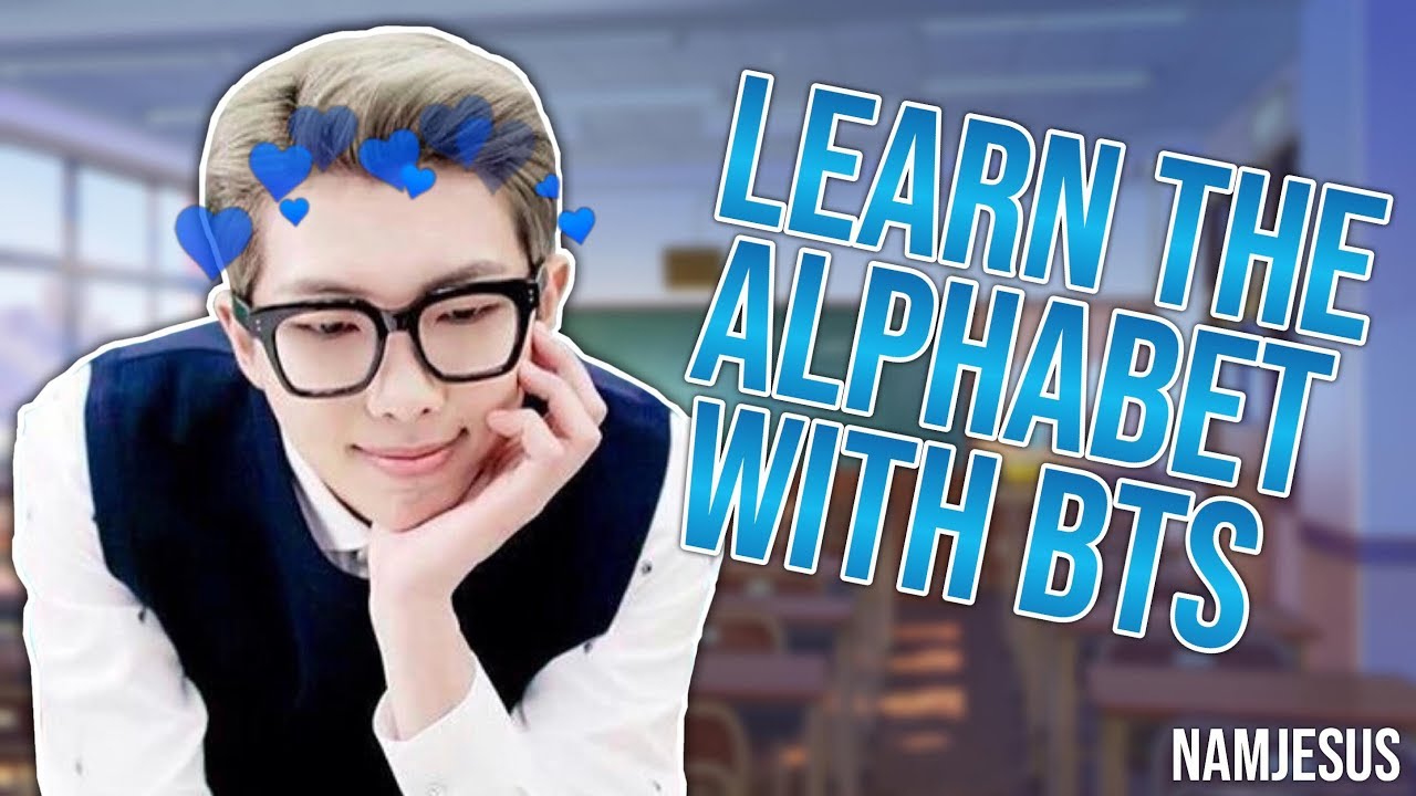LEARN THE ALPHABET WITH BTS - YouTube