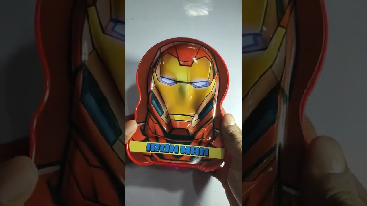 IRON MAN MONEY BANK UNBOXING - YouTube