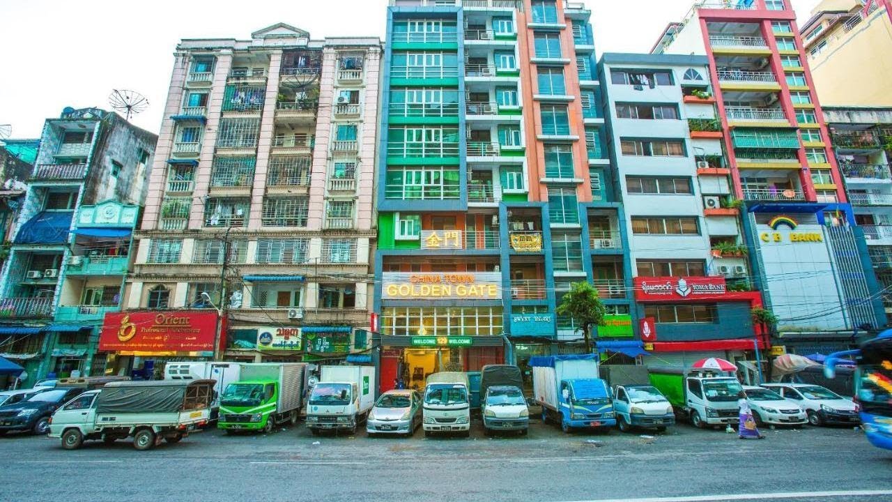 Golden Gate China Town Hotel, Yangon, Myanmar - YouTube