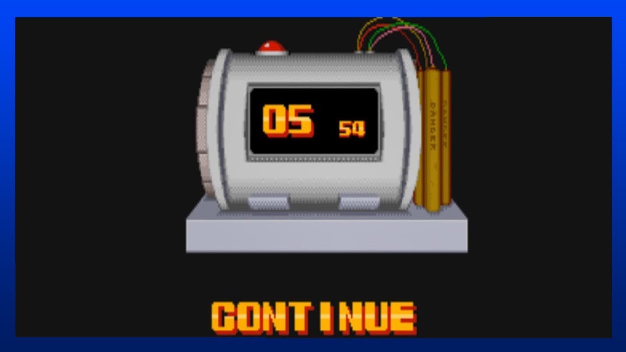 Street Fighter (Arcade) - Game Over Screen - YouTube