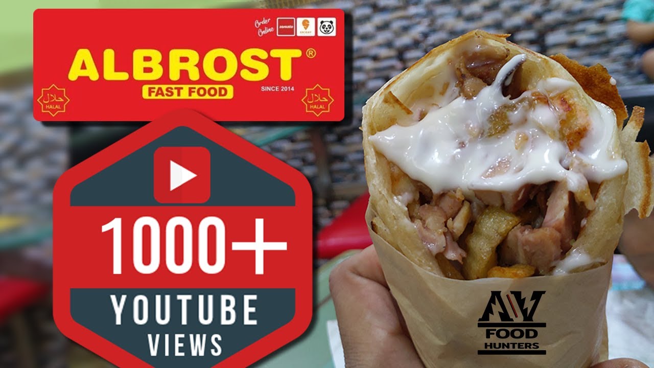 Shawarma at Al Baik - Al Brost || MUMBAI Central || Mumbai Street Food ...