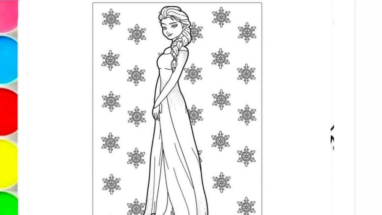 How to draw Elsa from Frozen, Disney princess drawing, Elsa drawing ...