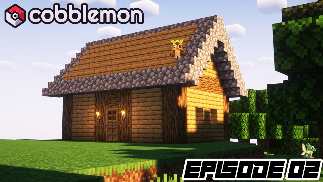 Making The Starter Base! | Cobblemon 1.4.1. Survival | Episode 2 - YouTube