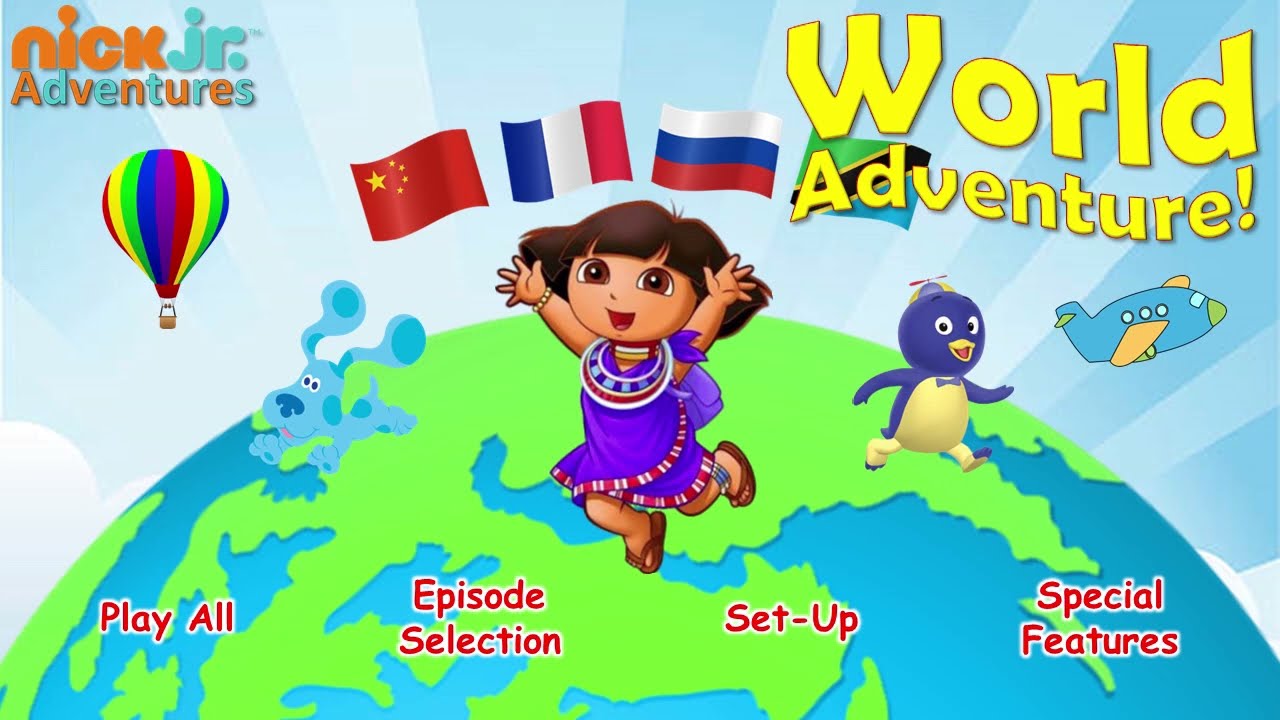 World Adventure! DVD Menu - YouTube