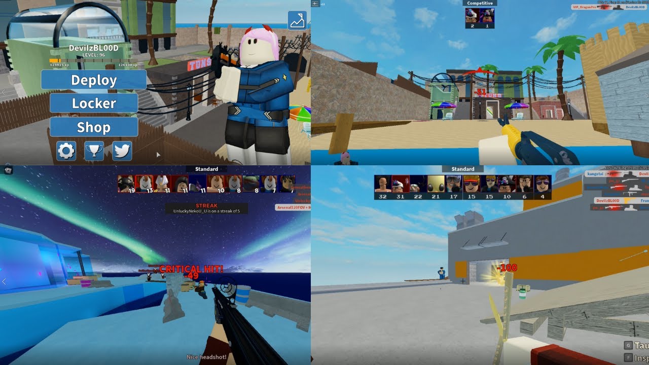 EPIC ROBLOX ARSENAL MONTAGE [MUST WATCH] - YouTube