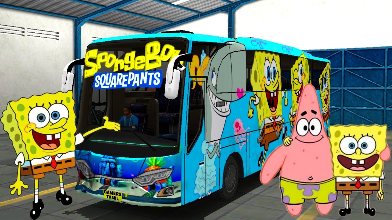 Spongebob SquarePants Bus Skin - Spongebob SquarePants | Bus Simulator ...