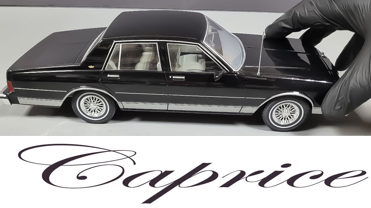 CHEVROLET CAPRICE CLASSIC 1987 1/18 SCALE MODEL - YouTube