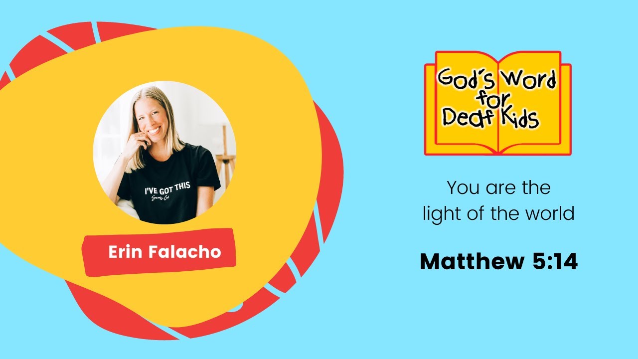 ASL Memory Verse: Matthew 5:14 - YouTube