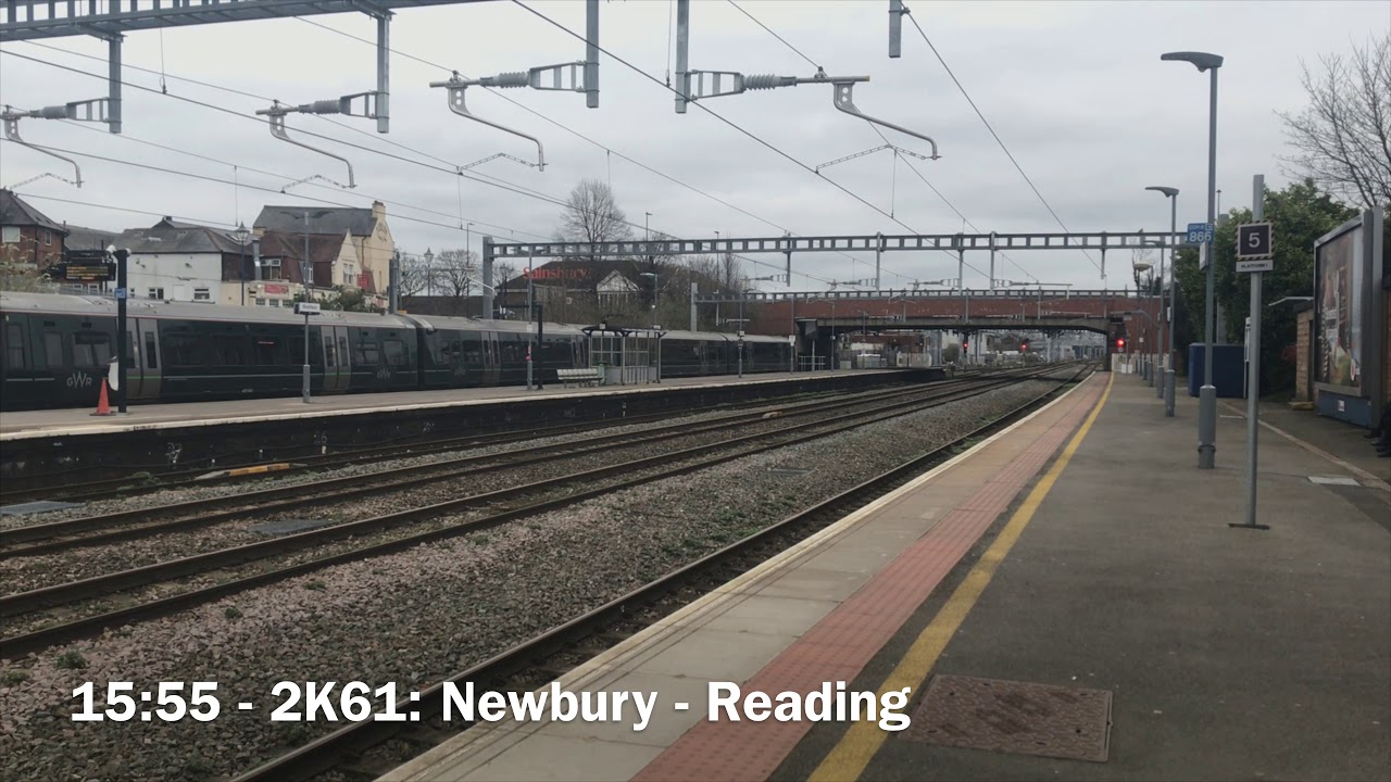 Trains at Newbury GWML 21/03/19 - YouTube