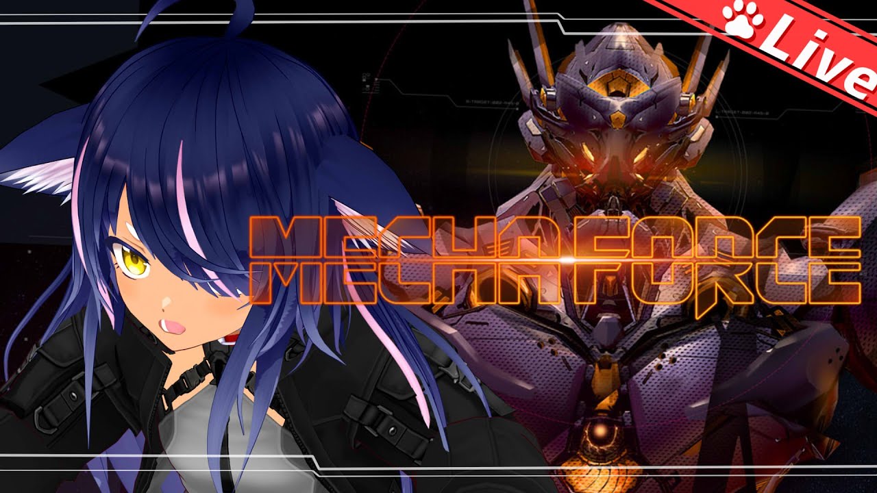 【Mecha Force -メカフォース- #01】ローグライクロボアクション！！【VR / Vtuber / バ美肉】 - YouTube
