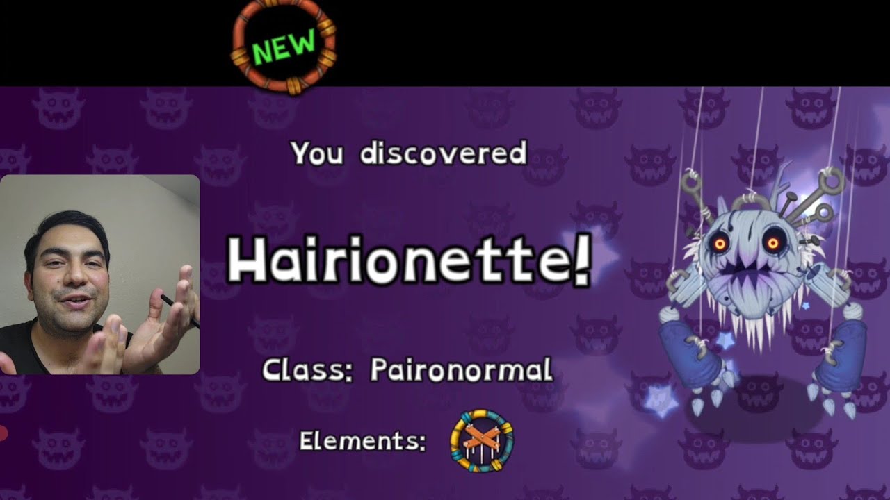 Hairionette on Mirror Psychic Island (Breeding combo) - YouTube