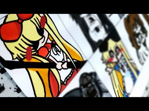 Drawing Alice Mad & Hopeless / Trollge Files Friday Night Funkin - YouTube