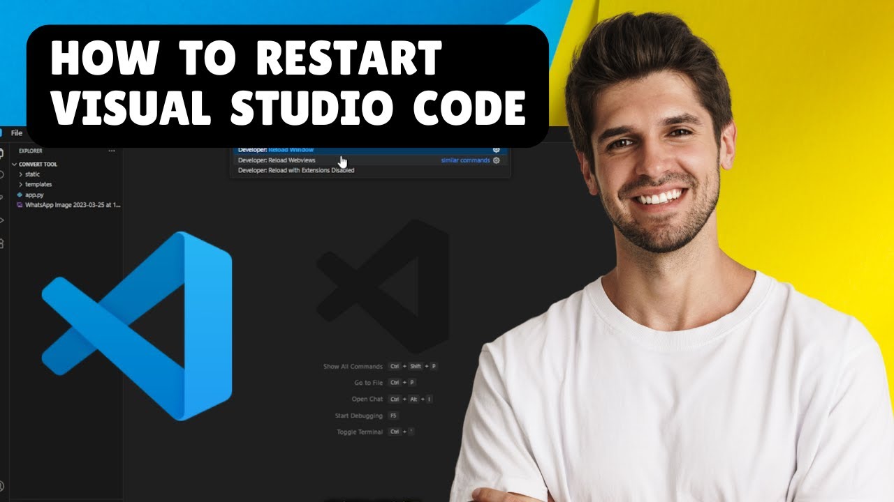 How to Restart Visual Studio Code After Changing Extension Settings - YouTube