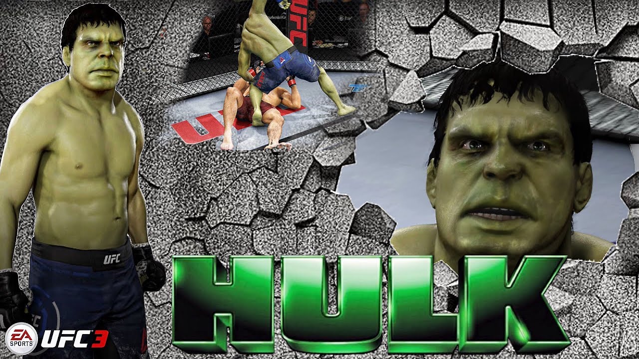 EA Sports UFC 3 - The Incredible Hulk (You Won't Like Me When I'm ANGRY ...