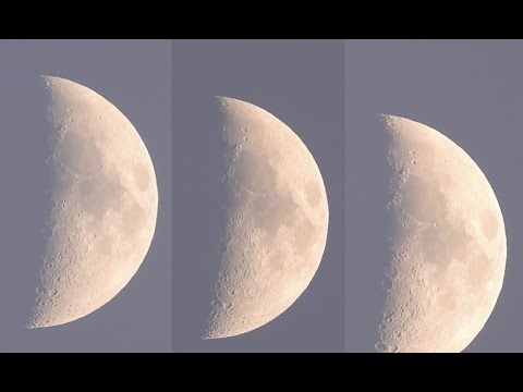 moonset time lapse - YouTube