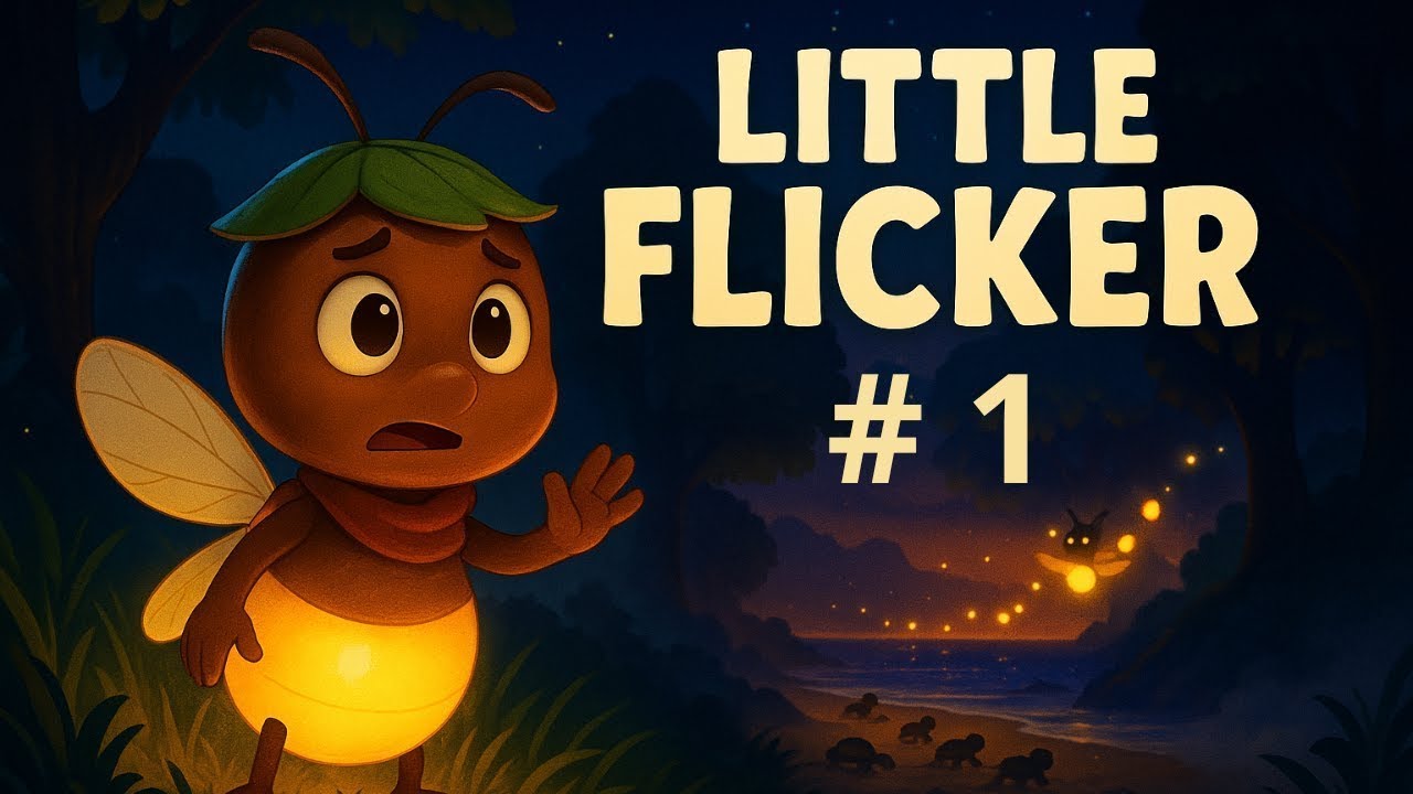 Little Flicker and the Shadow | Animated Bedtime Story for Kids - YouTube