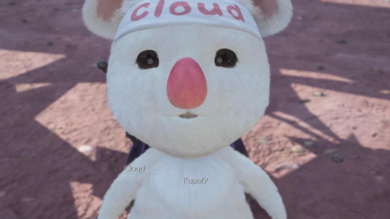 FINAL FANTASY VII REBIRTH Cloud becomes a Moogle, Kupo! - YouTube