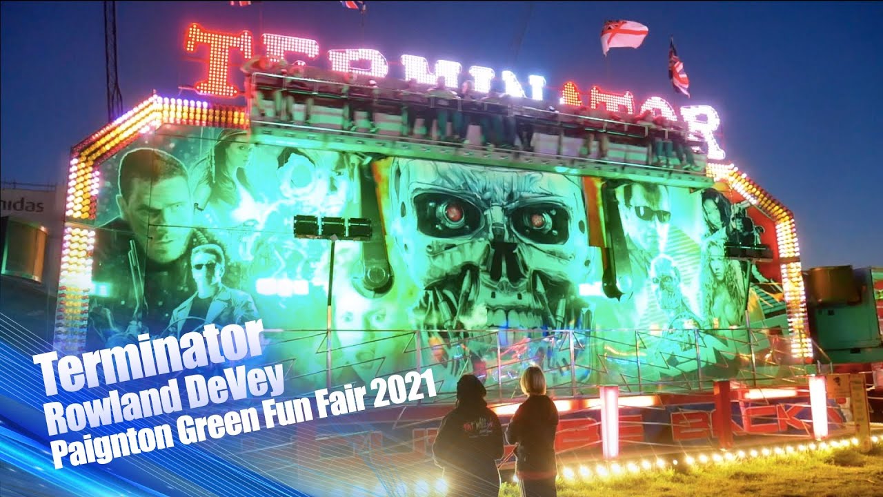 Terminator - Rowland DeVey @ Paignton Green Fun Fair 2021 - YouTube
