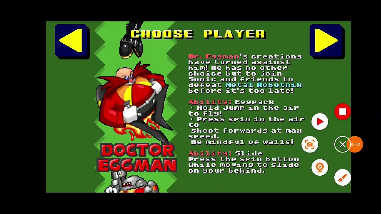 playing srb2 as different characters but they are all classic with ...