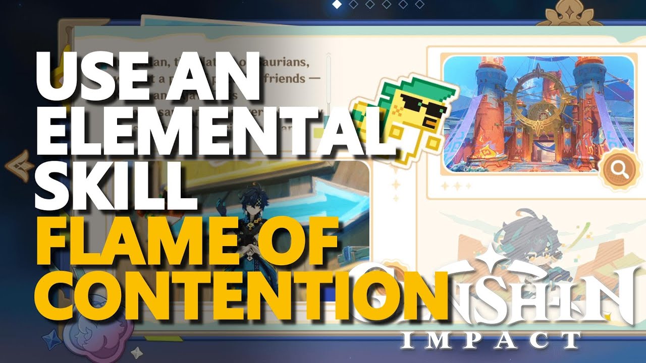 Use an Elemental Skill Genshin Impact - YouTube