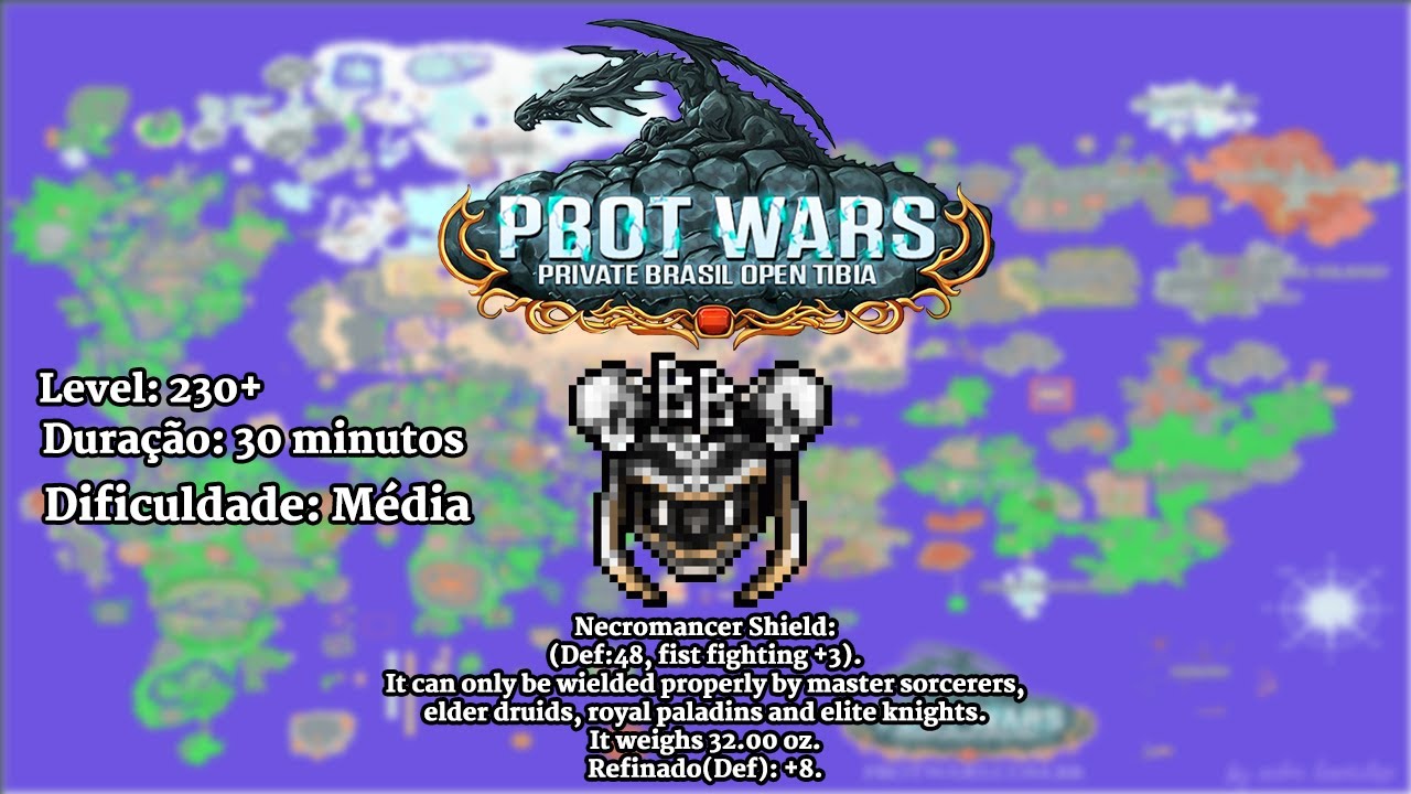 QUEST Necromancer Shield PBOTWARS - YouTube