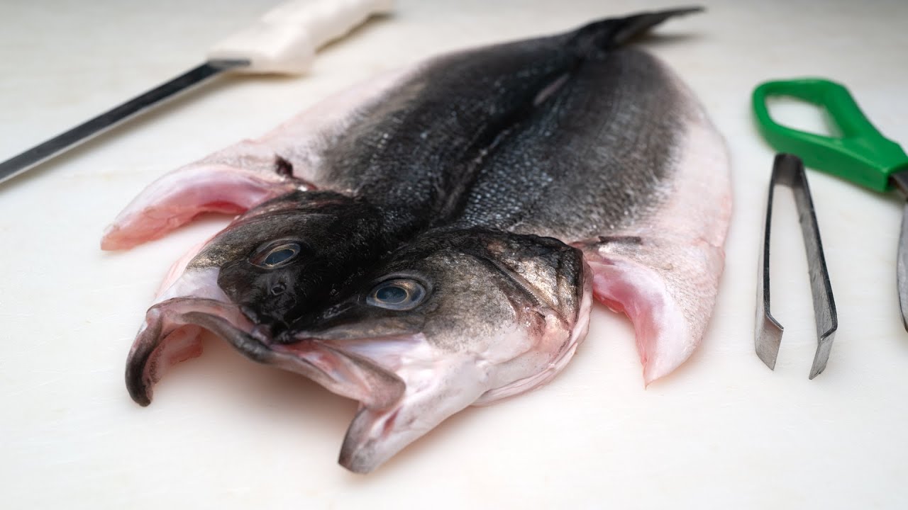 Fish Surgery: Butterfly Branzino Like a Pro - YouTube