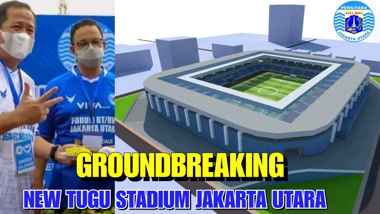 RESMI DIMULAI‼️GROUNDBREAKING STADION TUGU,KAPASITAS 8.000 DESAIN ...