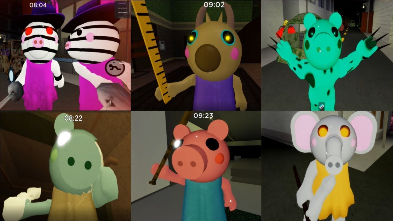 Roblox Piggy All My Jumpscares - Roblox Piggy - YouTube