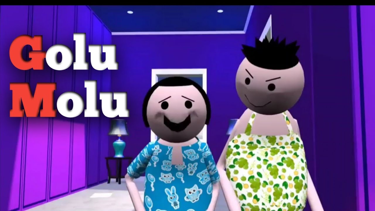 Golu😮 Molu Ho Gaya🙂 || cartoon video #cartoonvideo #cartoons #mjo # ...