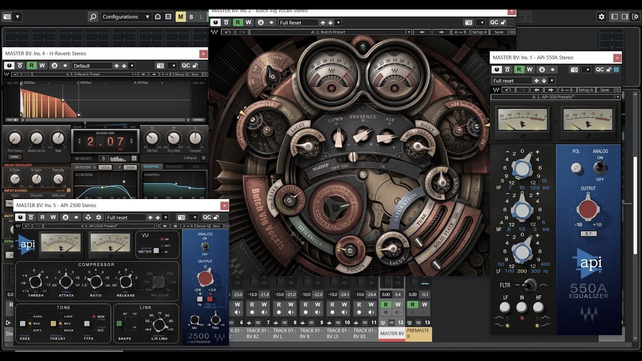 PRESET MIXING BACKING VOCAL - PLUGIN WAVES | #IvanStudioWebcam - YouTube