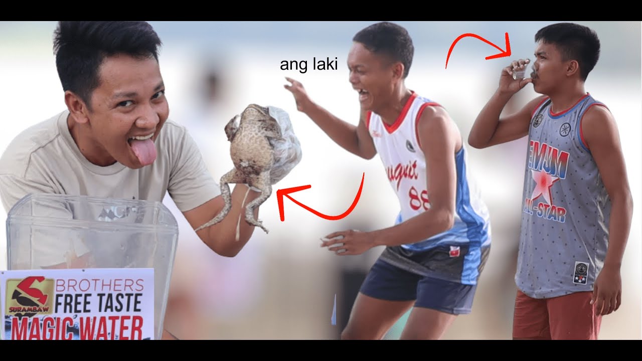 ,MAGIC WATER "PUBLIC PRANK" | MASARAP TALAGA ANG LIBRE😂 - YouTube