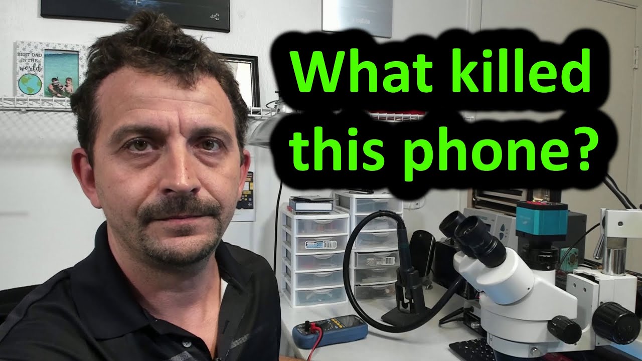 iPhone died after a back glass repair! What killed this phone? - YouTube