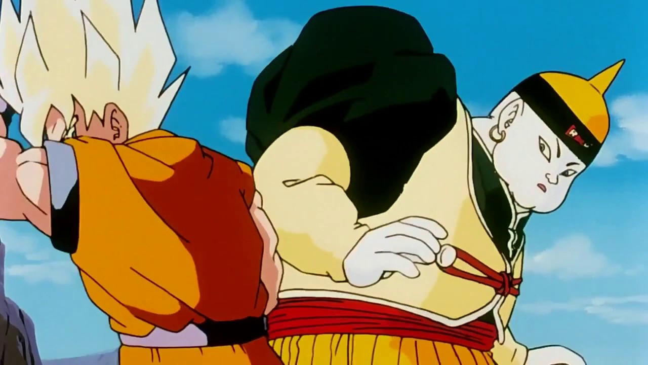 Goku Vs Android 19 Ssj Transform Dubstep Remix Youtube