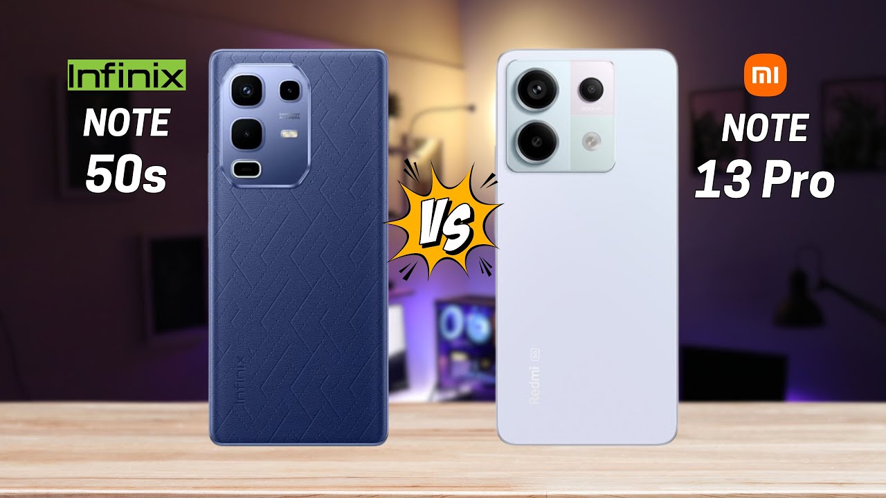 infinix note 50s 5G vs Redmi Note 13 Pro 5G | Full Comparison - YouTube