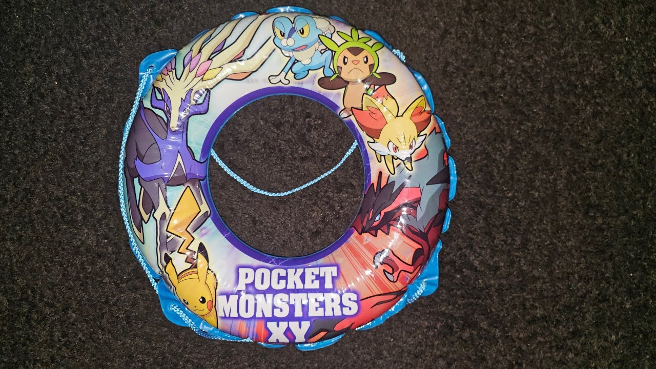 Showcase | Pokemon X & Y 60cm Swim Ring - YouTube