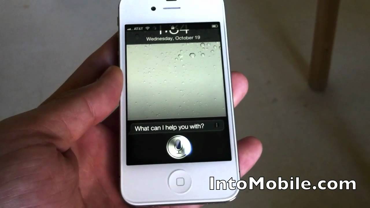 Apple Iphone 4s Siri Passcode Screen Vulnerability Youtube 6876
