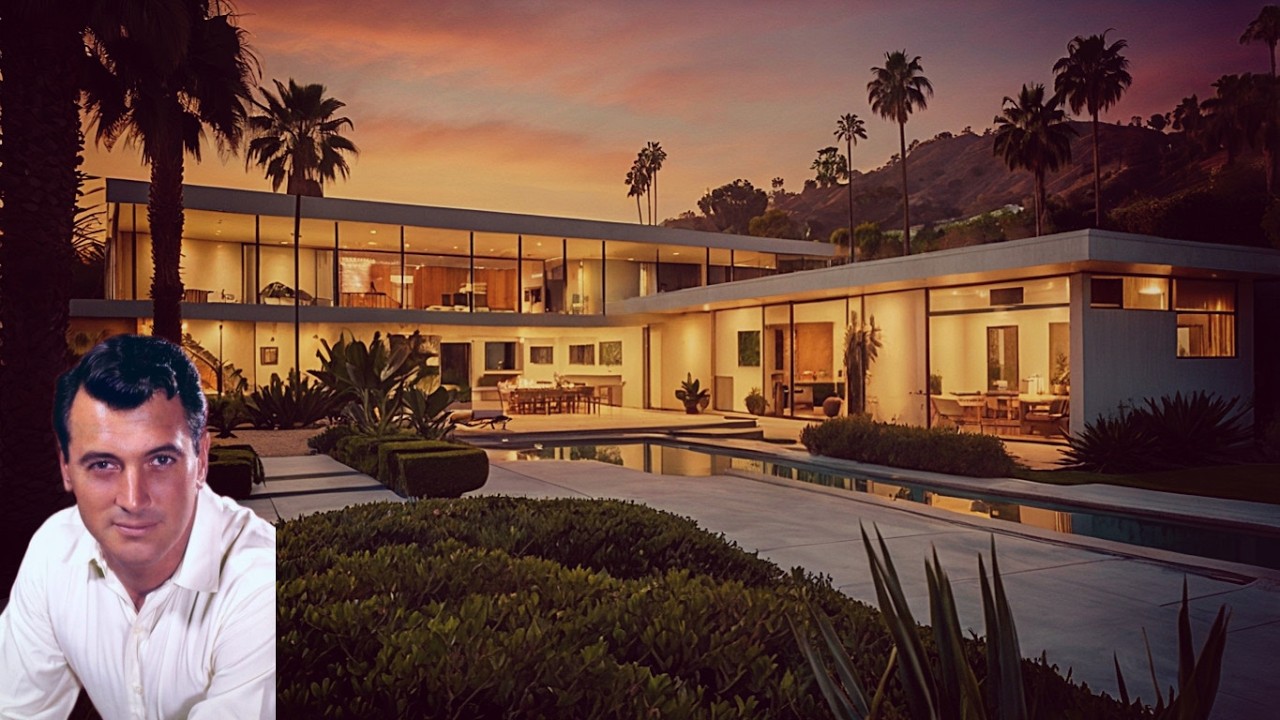 The Haunting of Rock Hudson House , Beverly Hills , California - YouTube