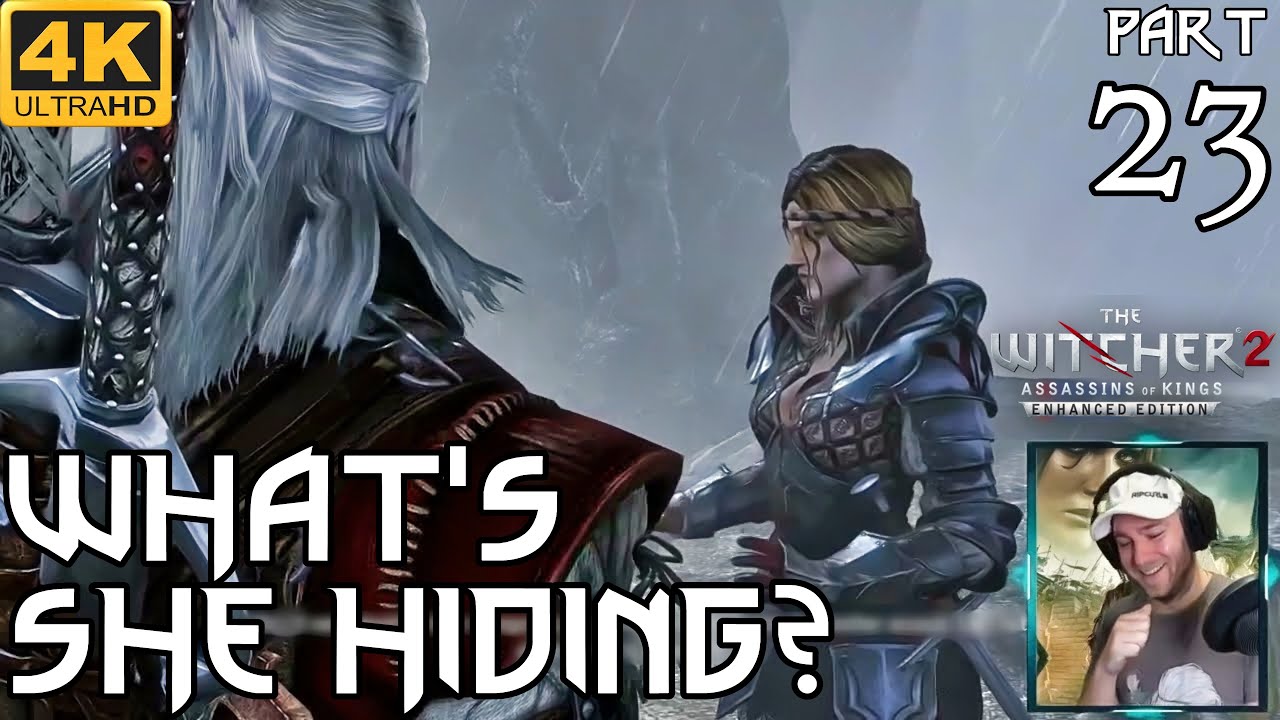 Witcher 2 ⚔ Remastered with Mods | 23 - Vergen & Saskia's Secret | Let ...