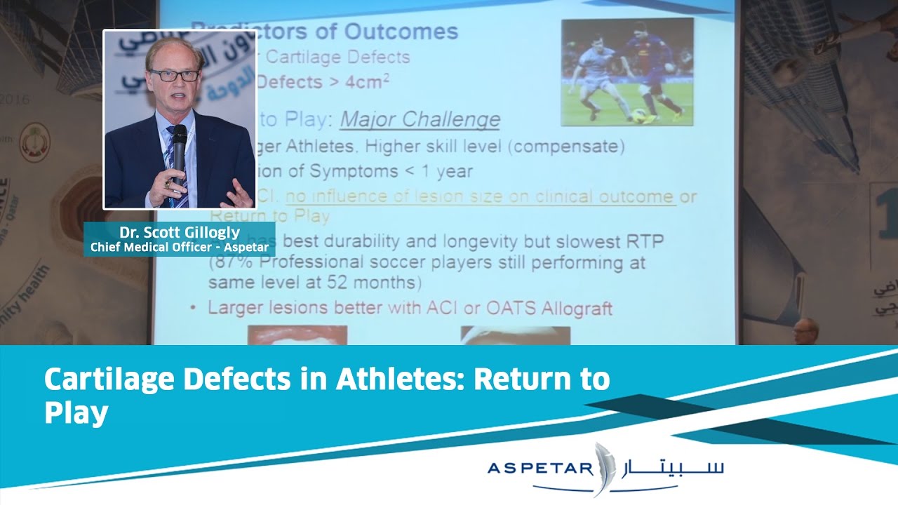 Cartilage Defects in Athletes: Return to Play - Dr. Scott Gillogly ...